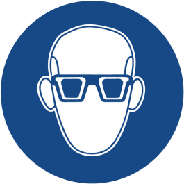 Pictogramme lunette de sécurité