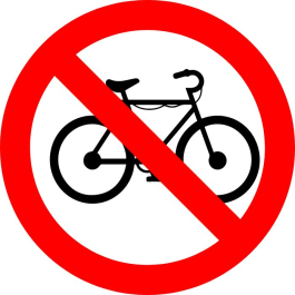 Panneau Interdit au Vélo: Zone Sans Cyclistes | Signalisation