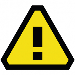 Panneau pictogramme Danger général