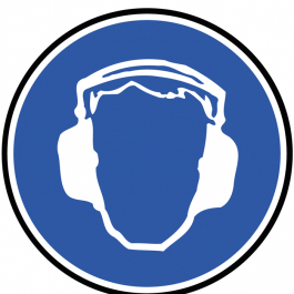 Pictogramme Protection auditive obligatoire
