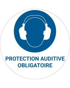 Pictogramme epi protection auditive obligatoire