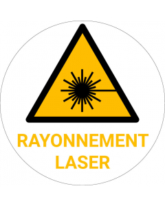 Pictogramme Rayonnement laser - Danger pour la santé - Pictogramme ...
