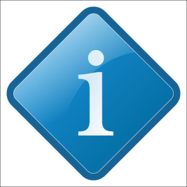 Panneau Point Information format carré