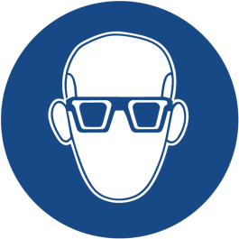 Pictogramme lunette de sécurité