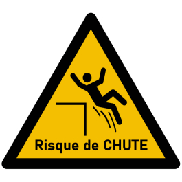 "Achat Panneau Chute du Quai - Alertez & Protégez