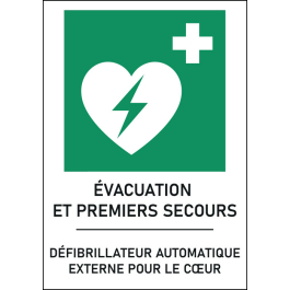 Défibrillateur automatique externe pour le cœur