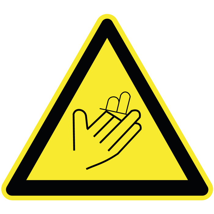 Pictogramme Attention risque de coupure