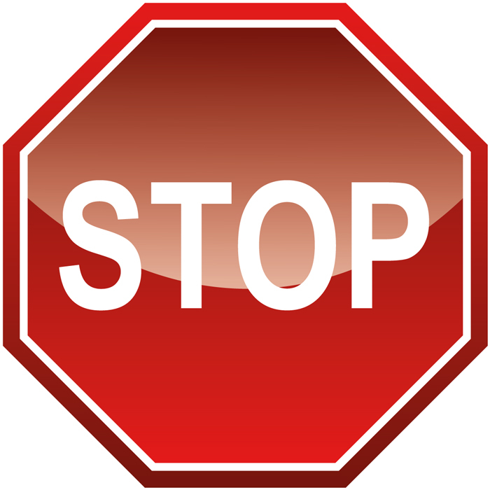 Panneau Affichage Stop