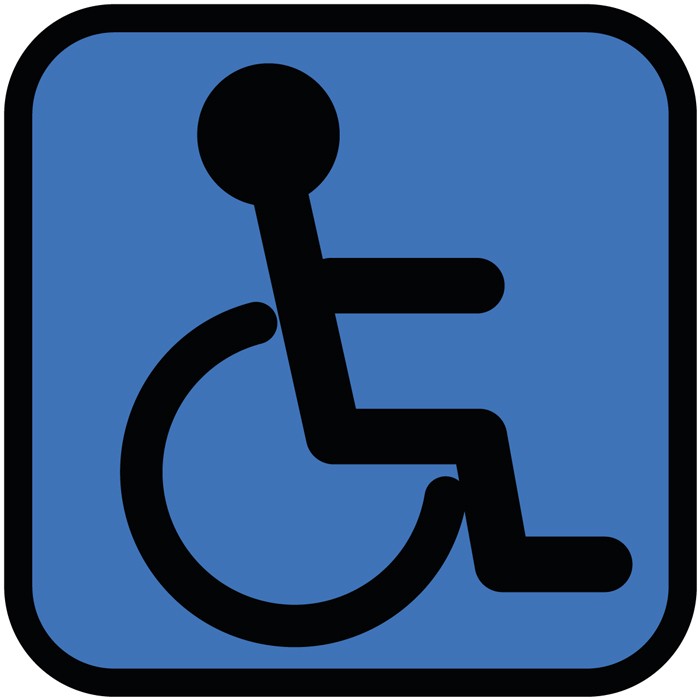 Pictogramme Accès aux handicapés