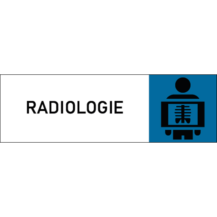 Panneau rectangle Radiologie