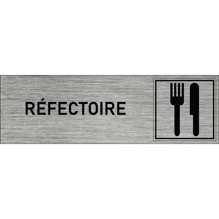 Plaque de porte Réfectoire