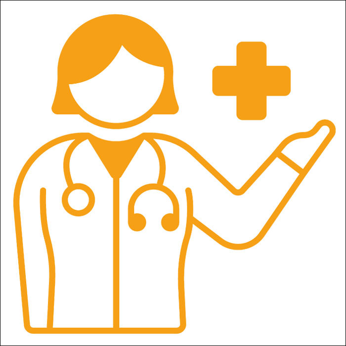 panneau infirmerie format carré