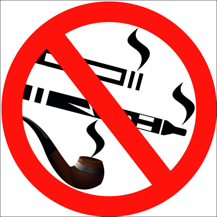 Affichage défense de fumer