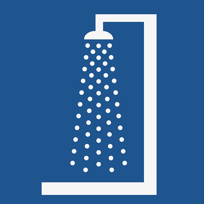 "Pictogramme Douches ISO 7001 | Signalétique Efficace"