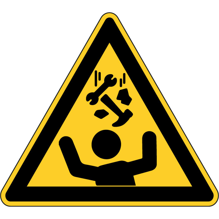Pictogramme Chute éventuelle d'outils - STF 3106S