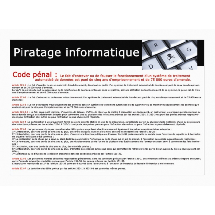 Affiche prévention Internet