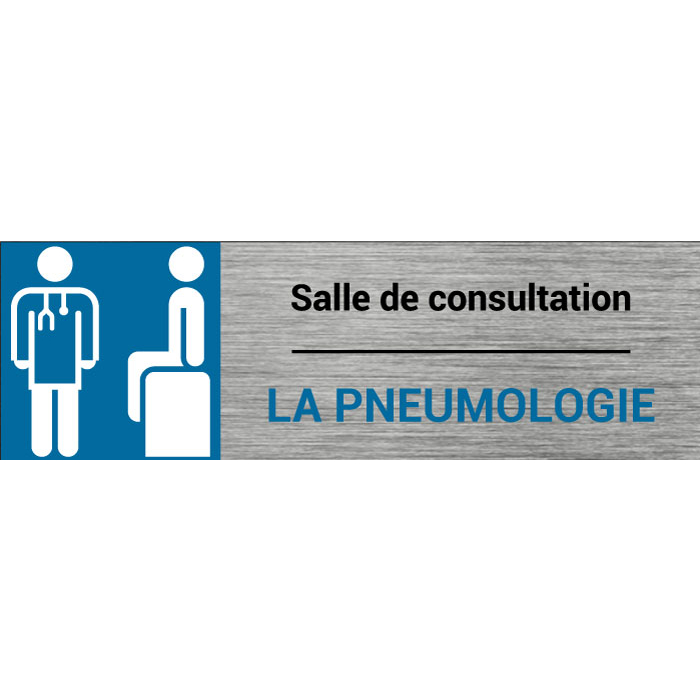 Plaque de porte Pneumologie