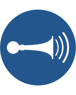 Panneau pictogramme Klaxon